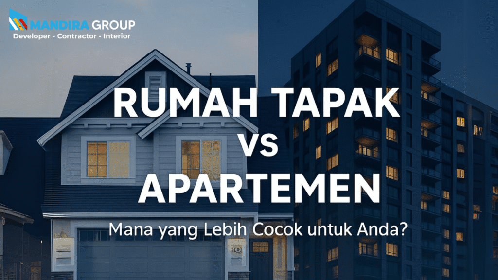 Perbandingan Antara Rumah Tapak dan Apartemen: Mana yang Lebih Cocok untuk Anda? - Mandira Group